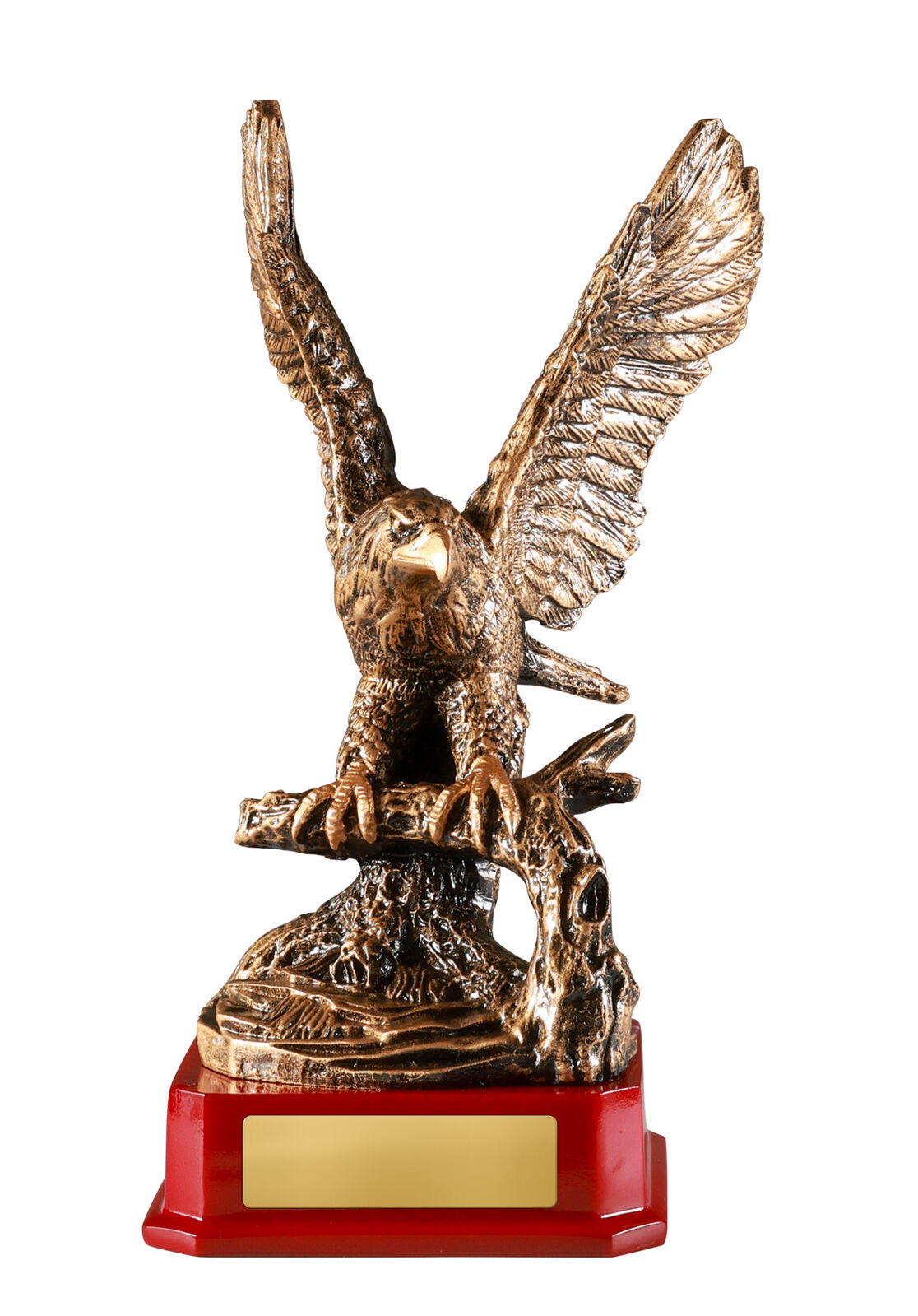 Eagle Trophy | Gold Finish on Timber Base | Premier Awards - Sydney