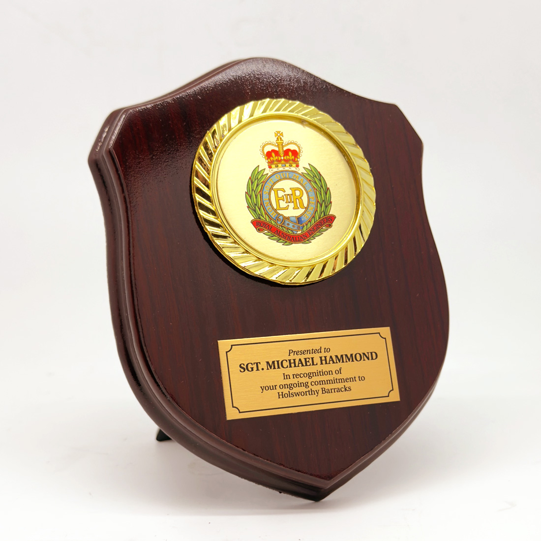 Custom Crest Plaque | No Minimum Order | Fast Turn Around | Premier ...