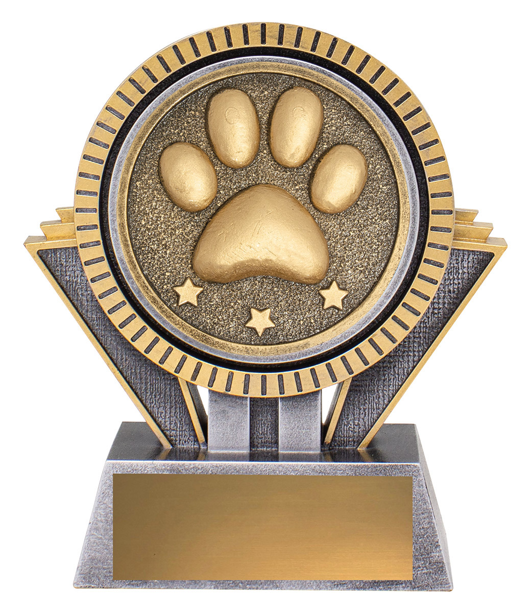 Paw Print Trophy | Animal Achievement Award | Premier Awards - Sydney
